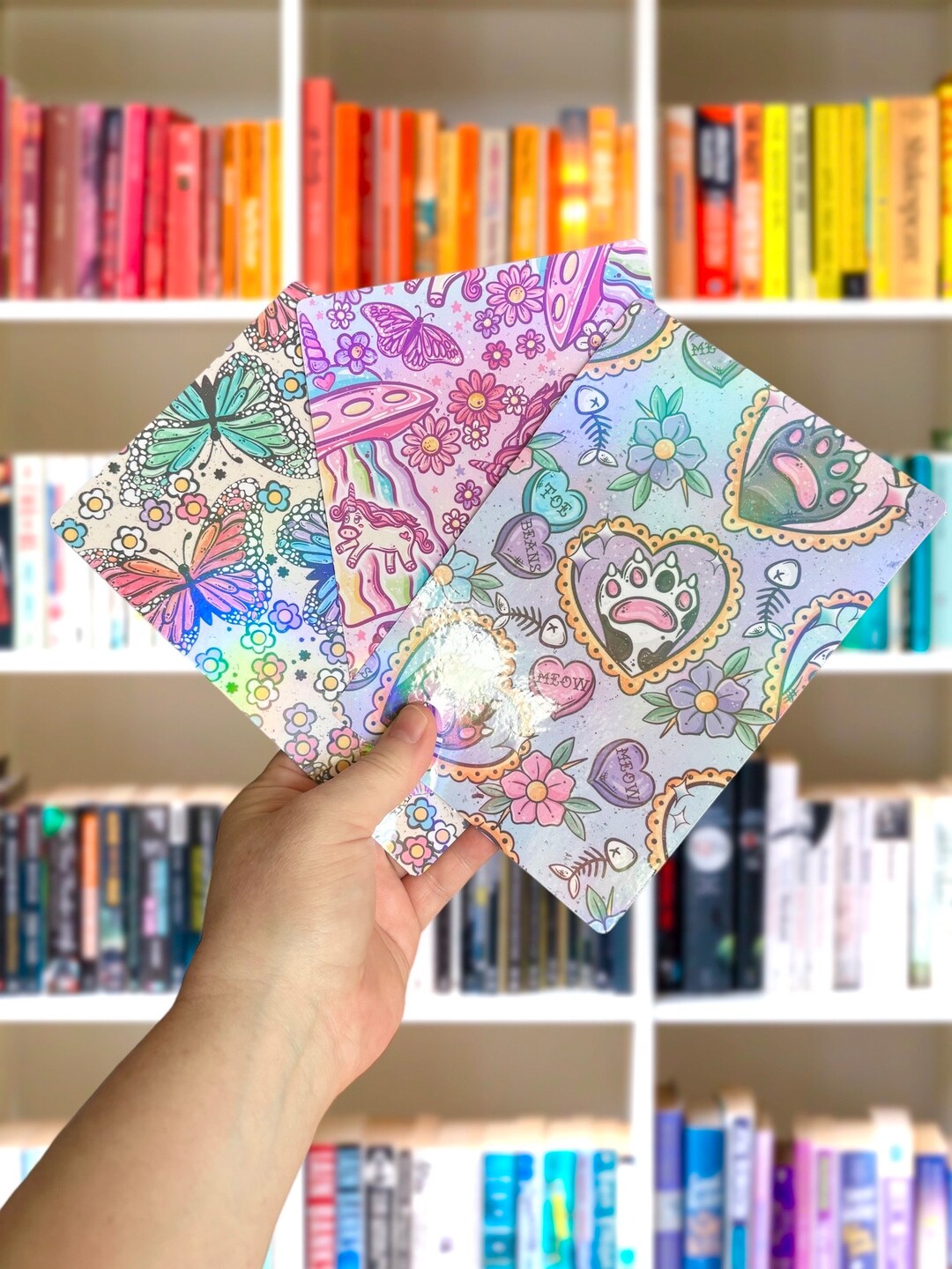 Holographic Kindle Oasis Inserts, Cute Kindle Inserts, Gifts for ...