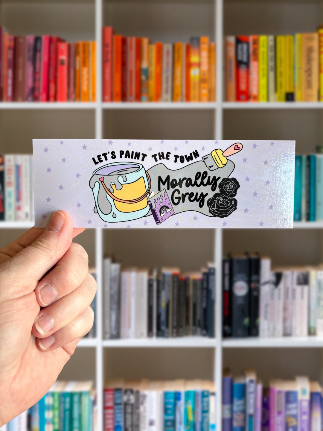 Morally Grey Romance Bookmark, Cute Bookmark, Gifts for Readers - Etsy