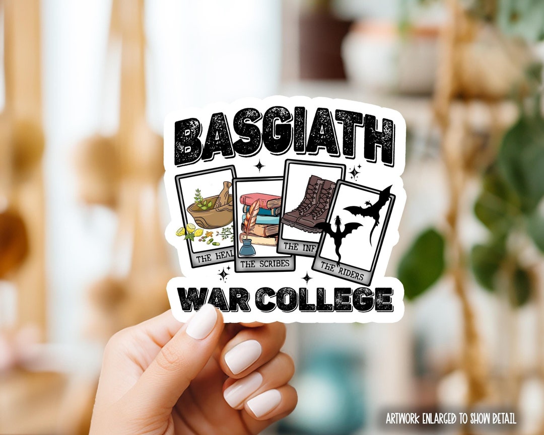 Waterproof Vinyl Book Stickers Bibliophile Stickers Reading Kindle Sticker Fourth Wing Sticker ...