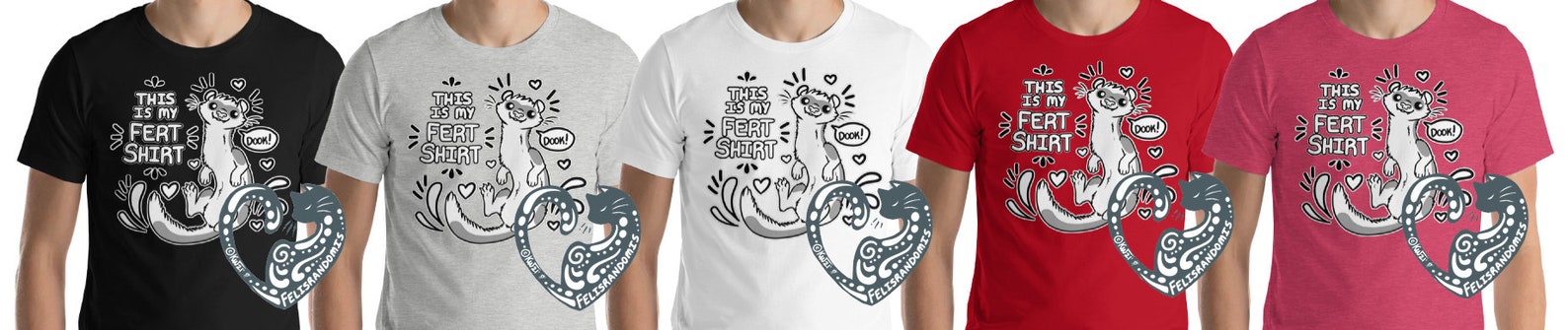 Ferret Fert Dook Animal Cute Shirt - Etsy