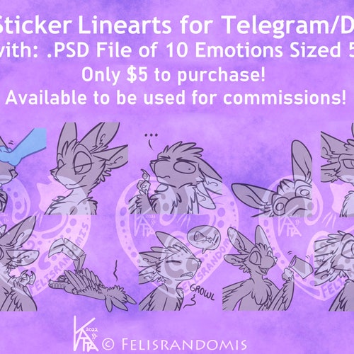 Character OC Digital Art Chibi Avali Linearts Base - Etsy