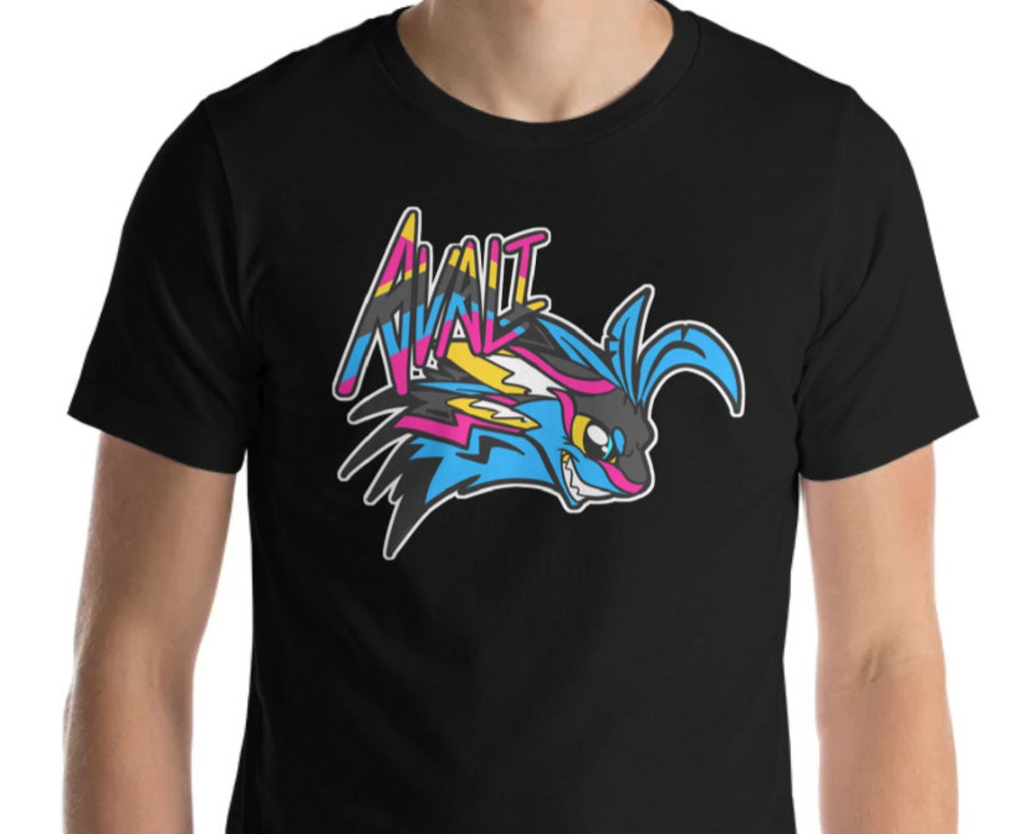 Avali Logo Sports Furry Shirt - Etsy