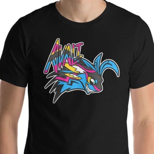 Avali Logo Sports Furry Shirt - Etsy