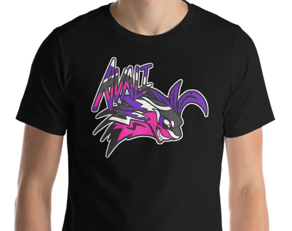 Avali Logo Sports Furry Shirt - Etsy