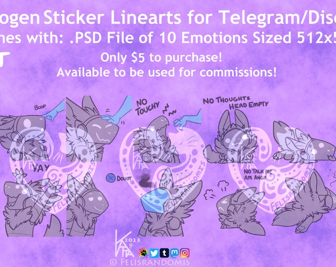 Protogen Toaster Cute Furry Vinyl Sticker - Etsy