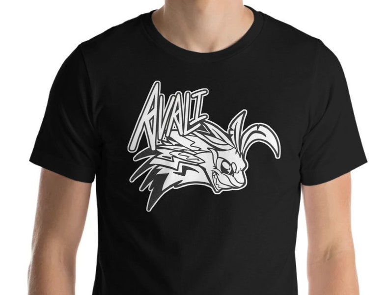 Avali Logo Sports Furry Shirt - Etsy