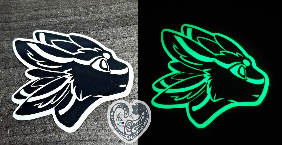 Avali Glow in the Dark Vinyl Stickers - Etsy