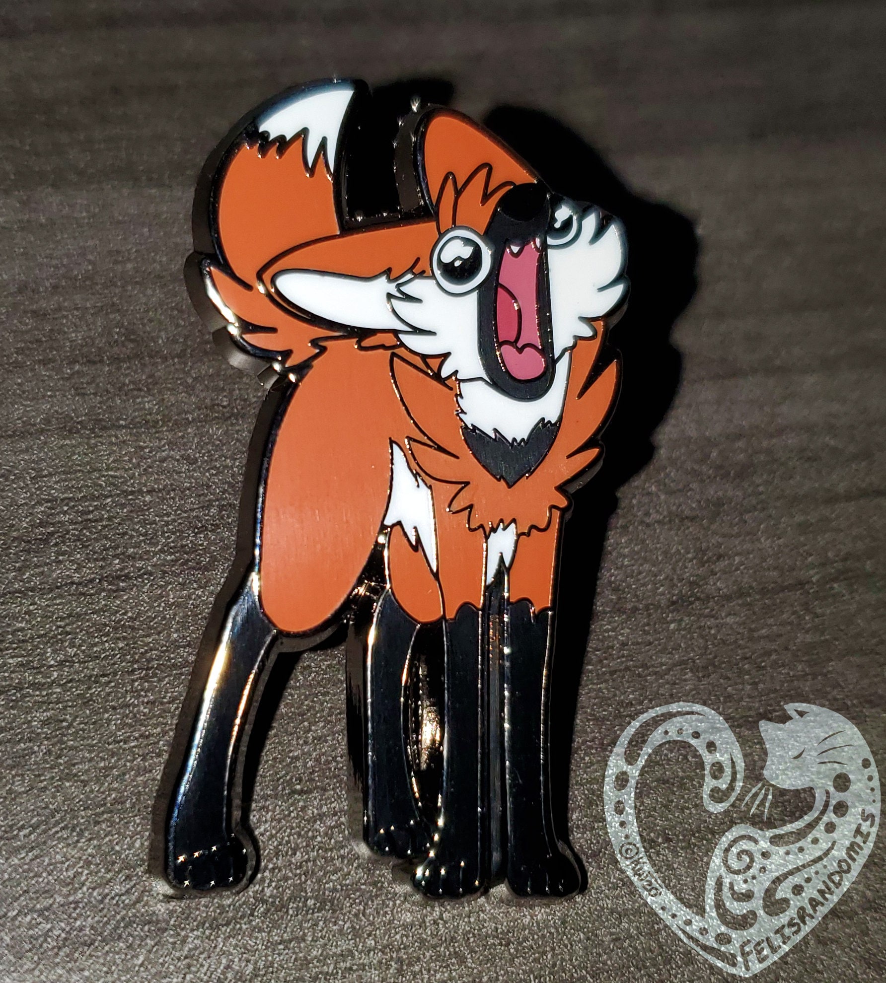 Maned Wolf A Enamel Pins - Etsy