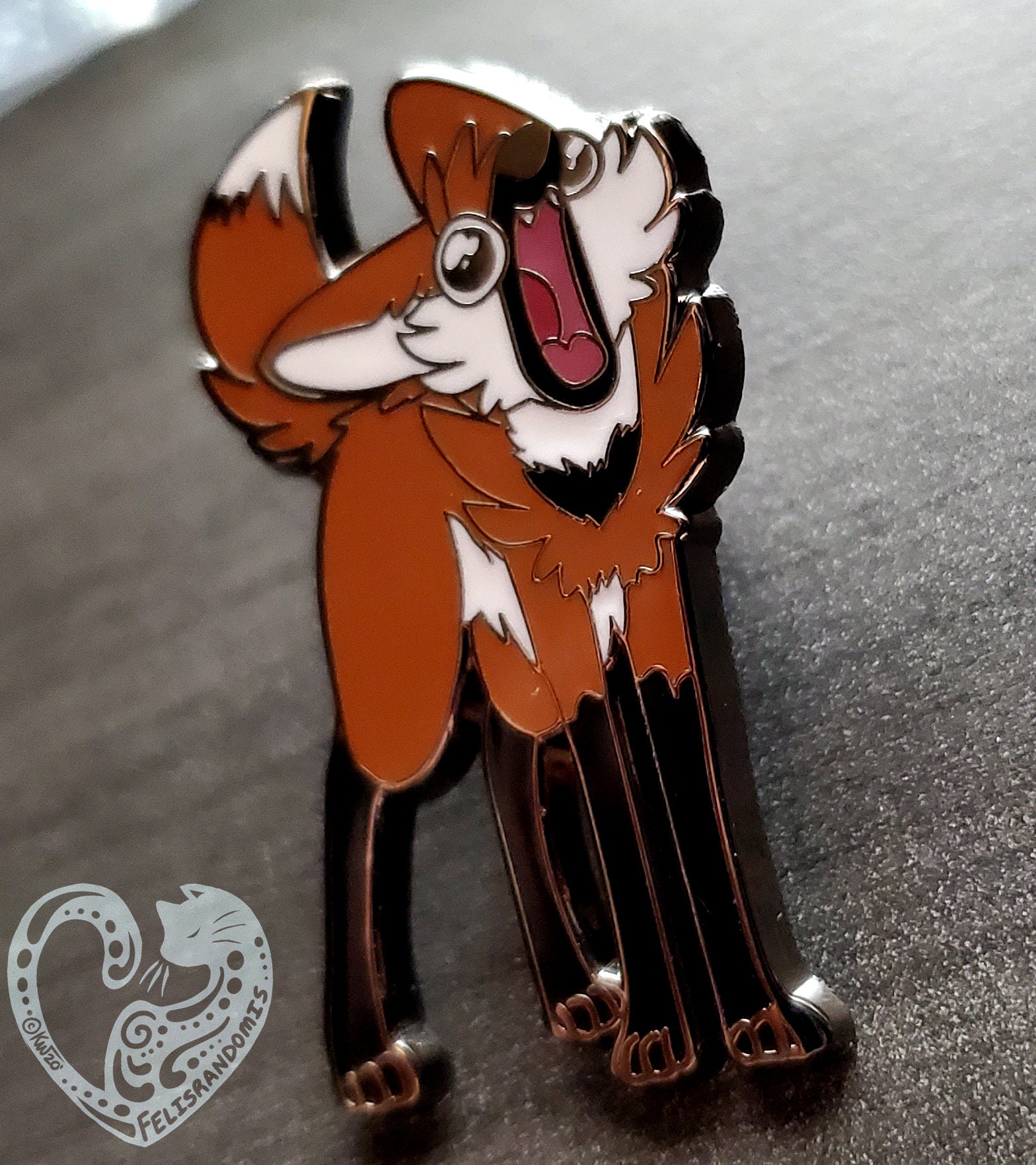 Maned Wolf A Enamel Pins - Etsy