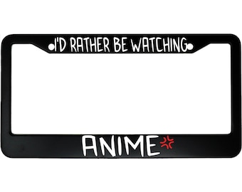 Anime License Plate Frame | Etsy