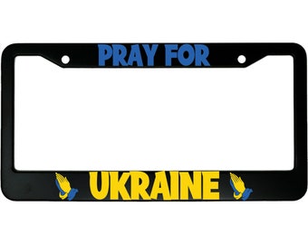 Ukraine License Plate Frame - Etsy