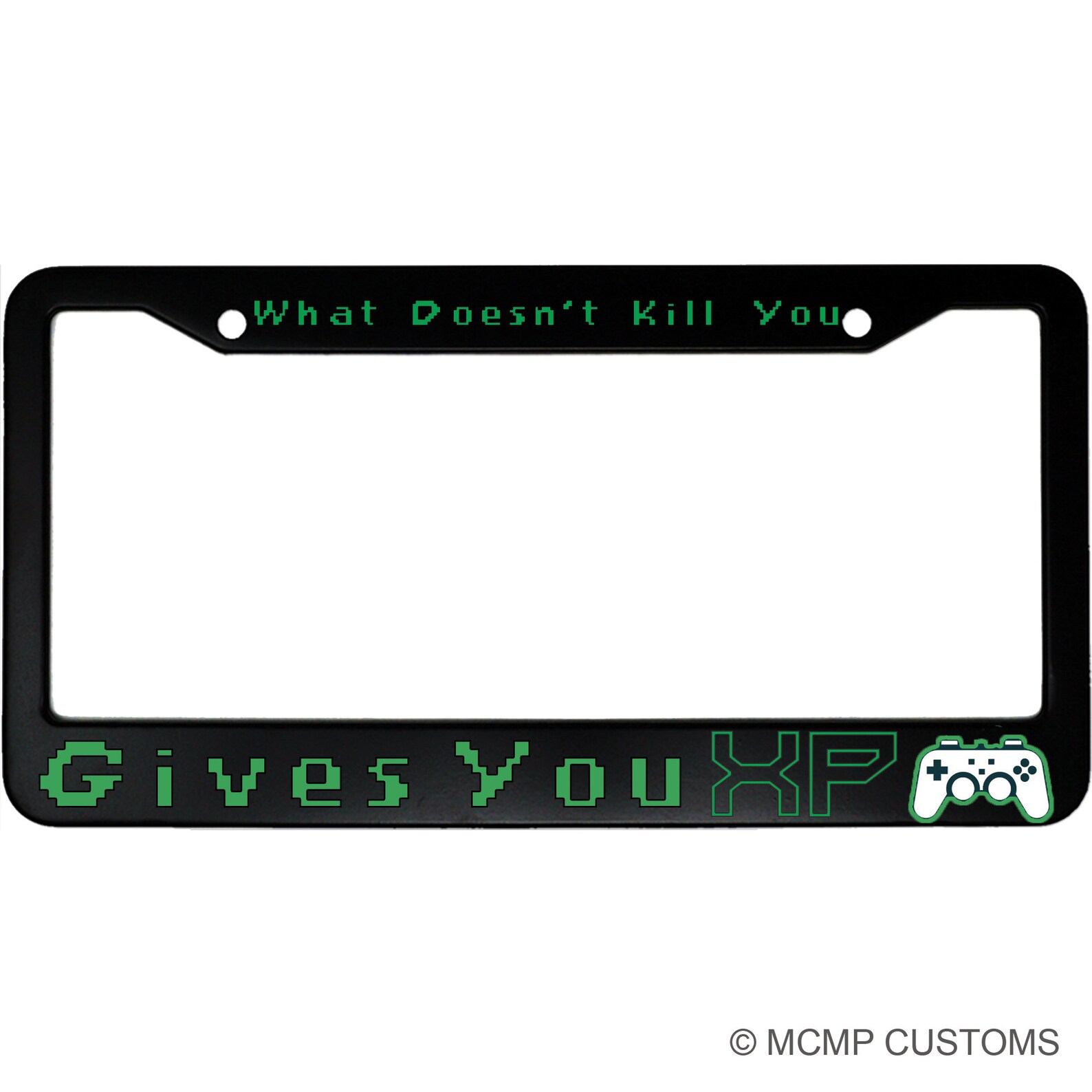 What Doesn't Kill You Gives You XP Aluminum Car License | Etsy