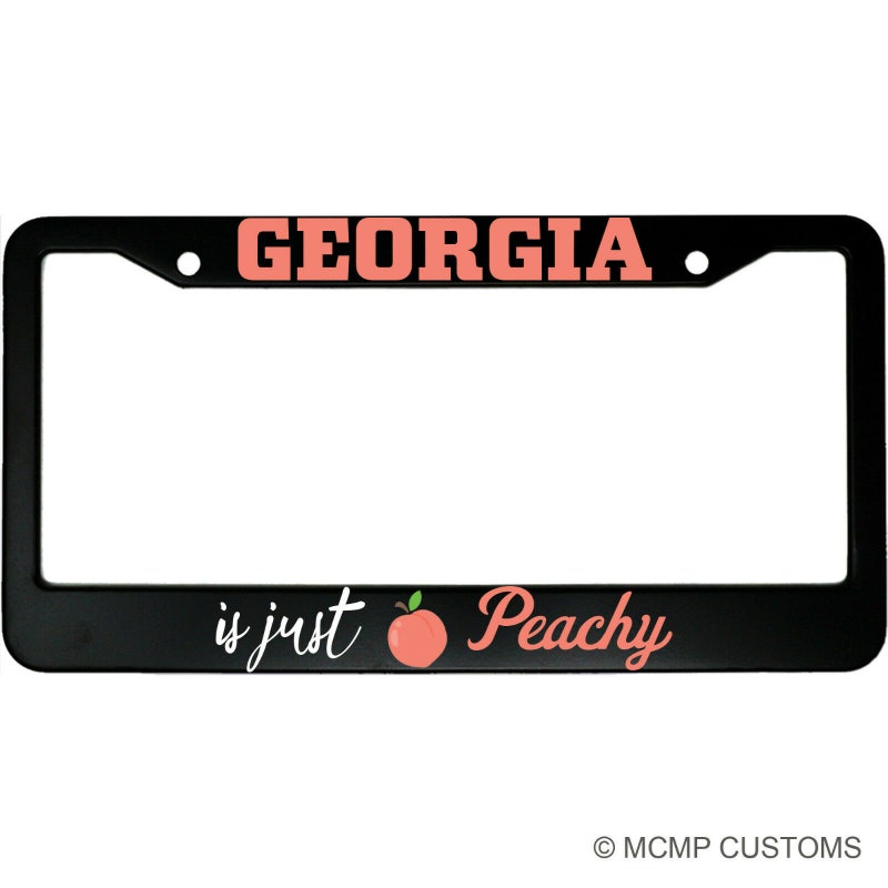 License Plate Frame - Etsy
