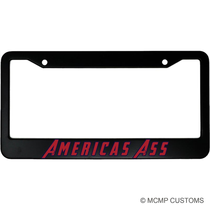Iron Man License Plate Frame - Etsy