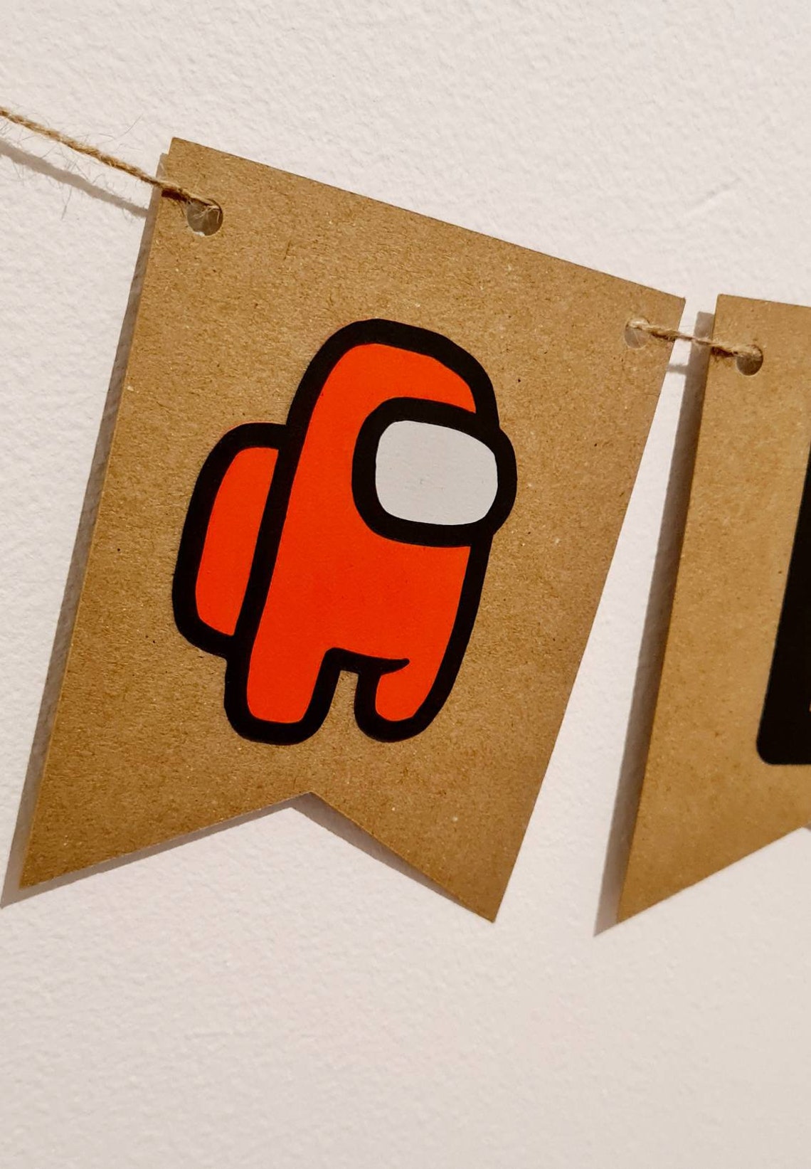 Among Us Birthday banner/ Personalised Among Us | Etsy