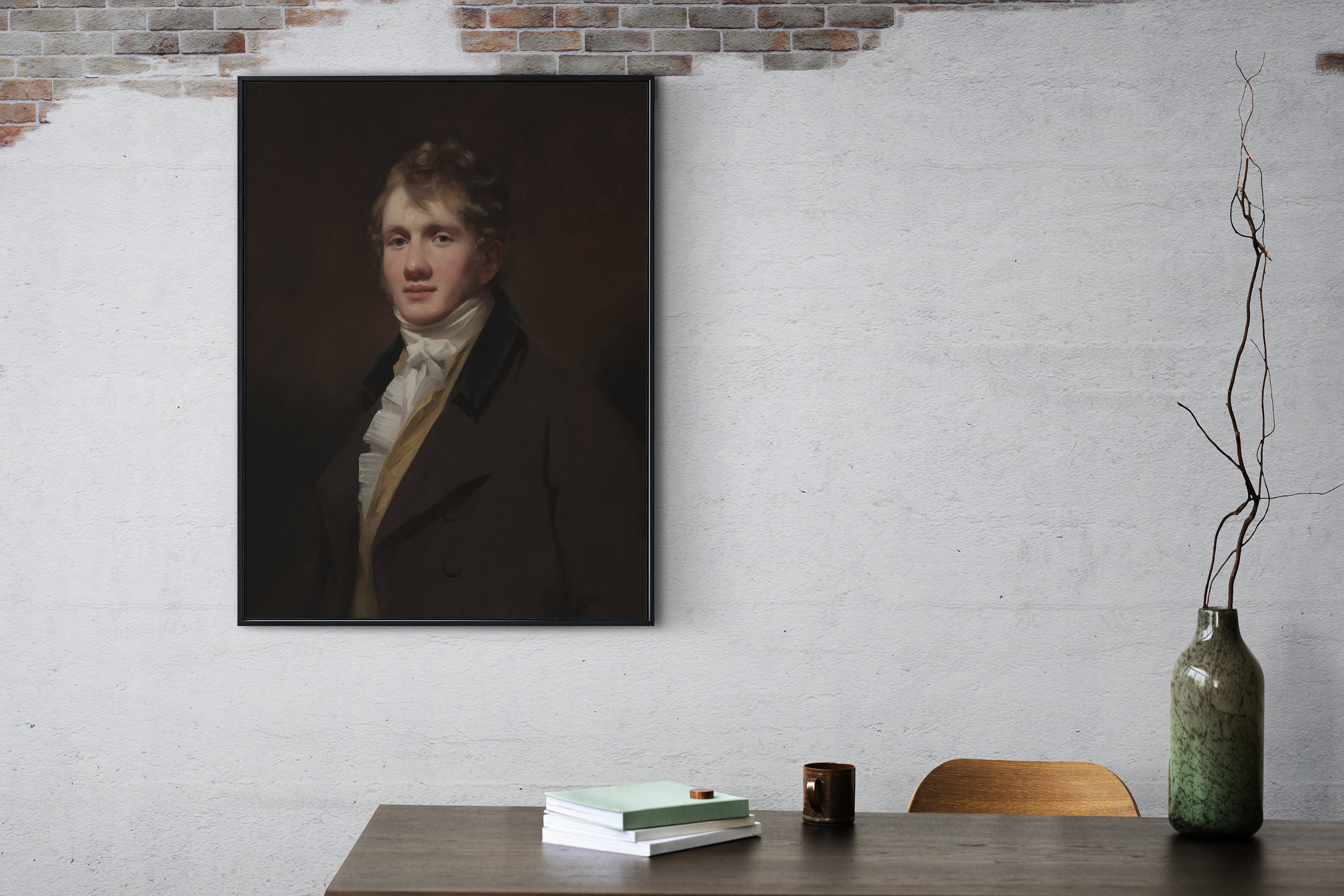 Vintage Portrait Painting Portrait Print Portrait of a - Etsy UK