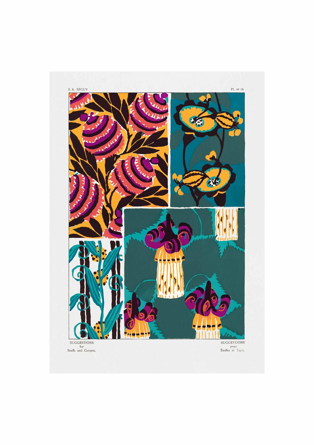 Art Deco Pattern Print Vintage Pattern Art Poster Suggestions for ...