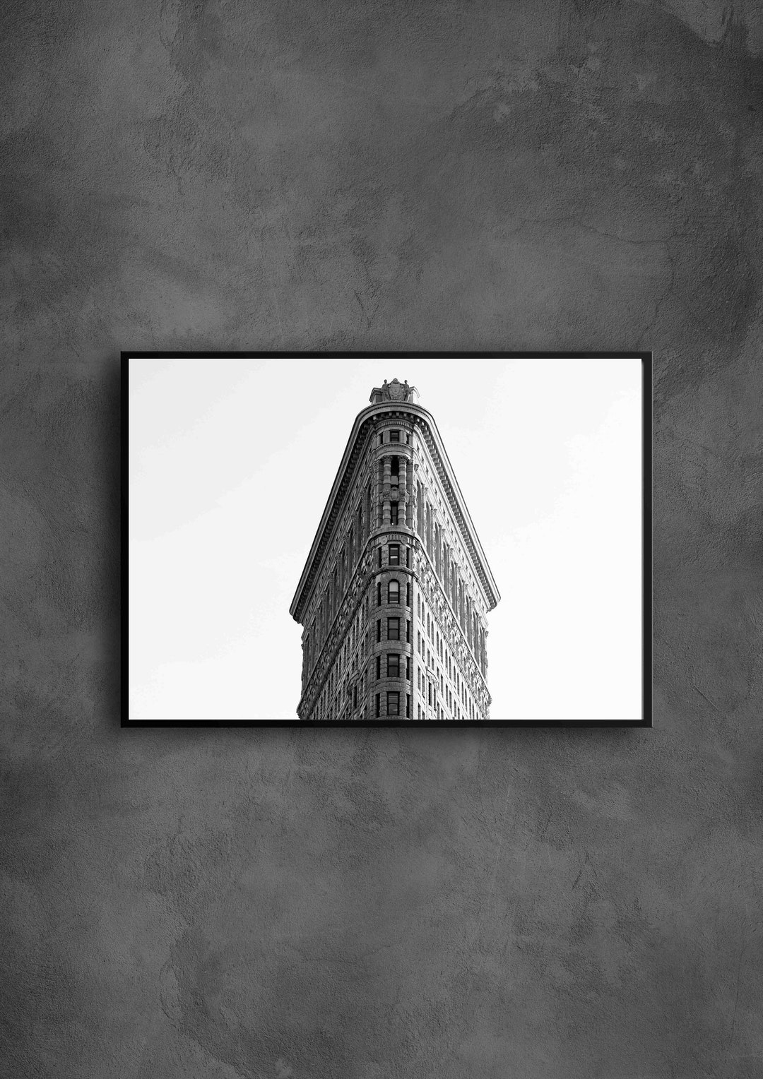 New York City Print Flatiron Building Wall Art Poster Print Framed ...