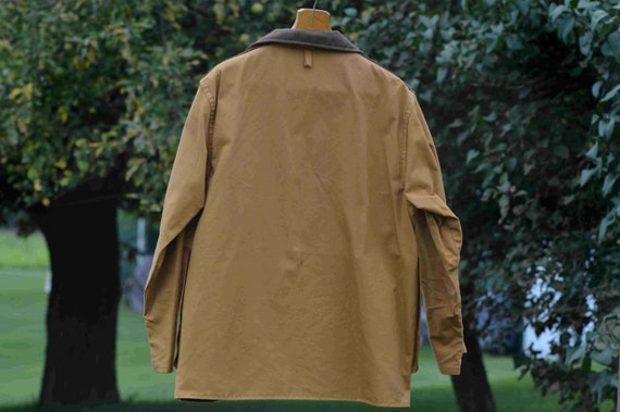 Rugged Tan Canvas Jacket, Vintage 1980s, Brand: Red H… - Gem