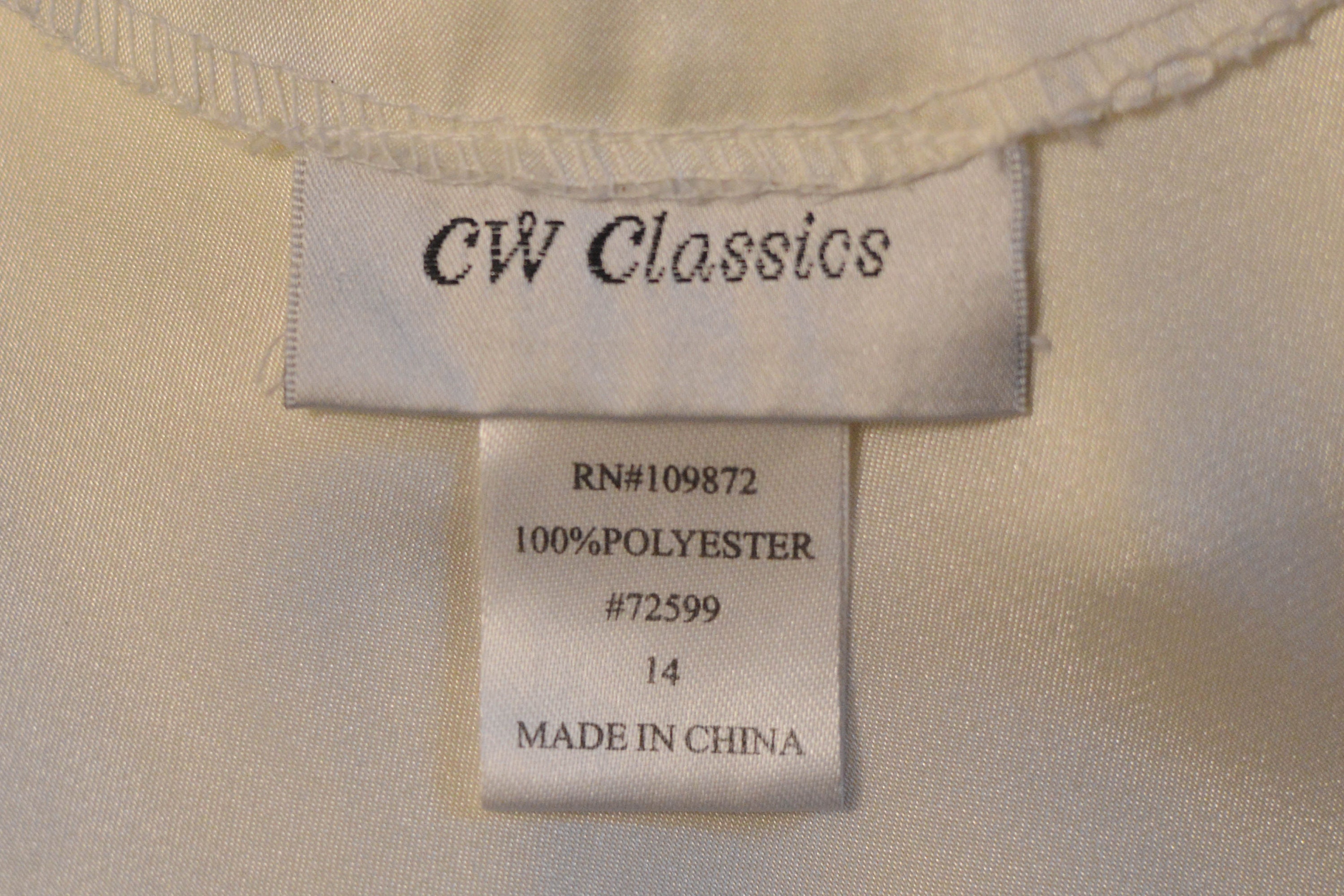 Soft & Shiny Blouse, Vintage 1990s, Brand: CW Classics - Etsy