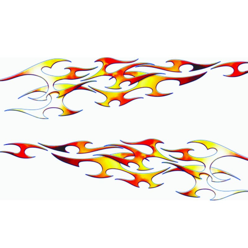 Flame Decals - Etsy