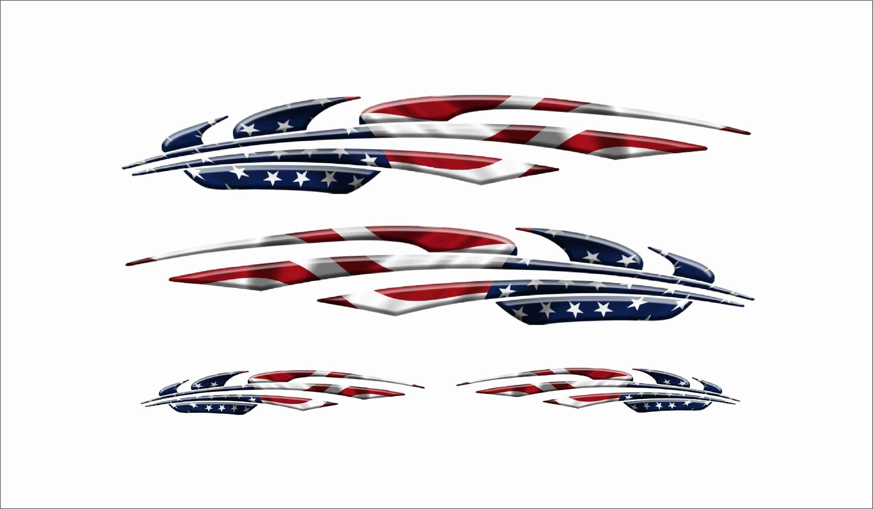 USA America Vinyl Vehicle Wrap Auto Boat Car Truck Trailer Motorcycle ...