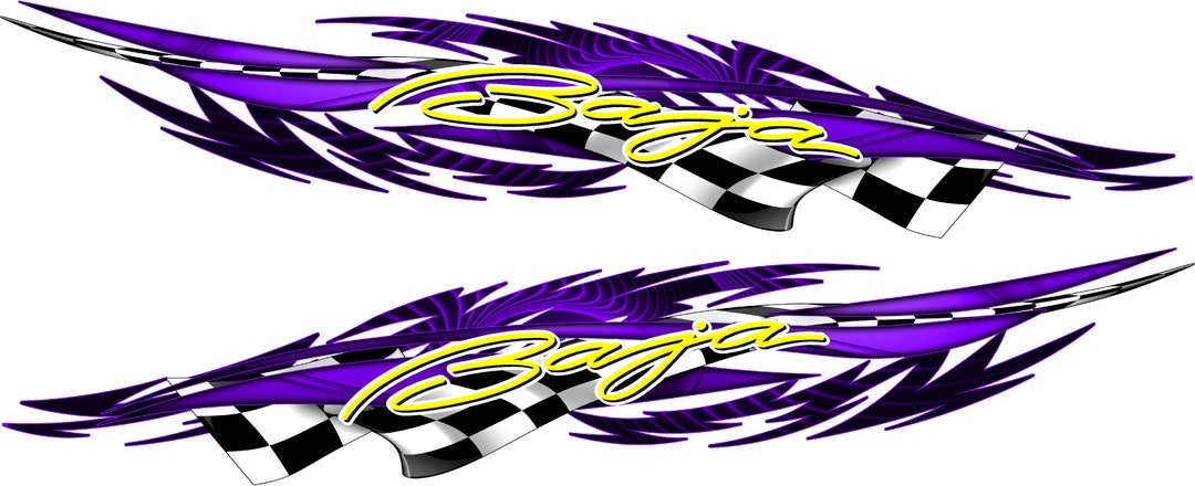 Baja Vinyl Vehicle Wrap Auto Boat Car Truck Trailer Graphics Decals ...