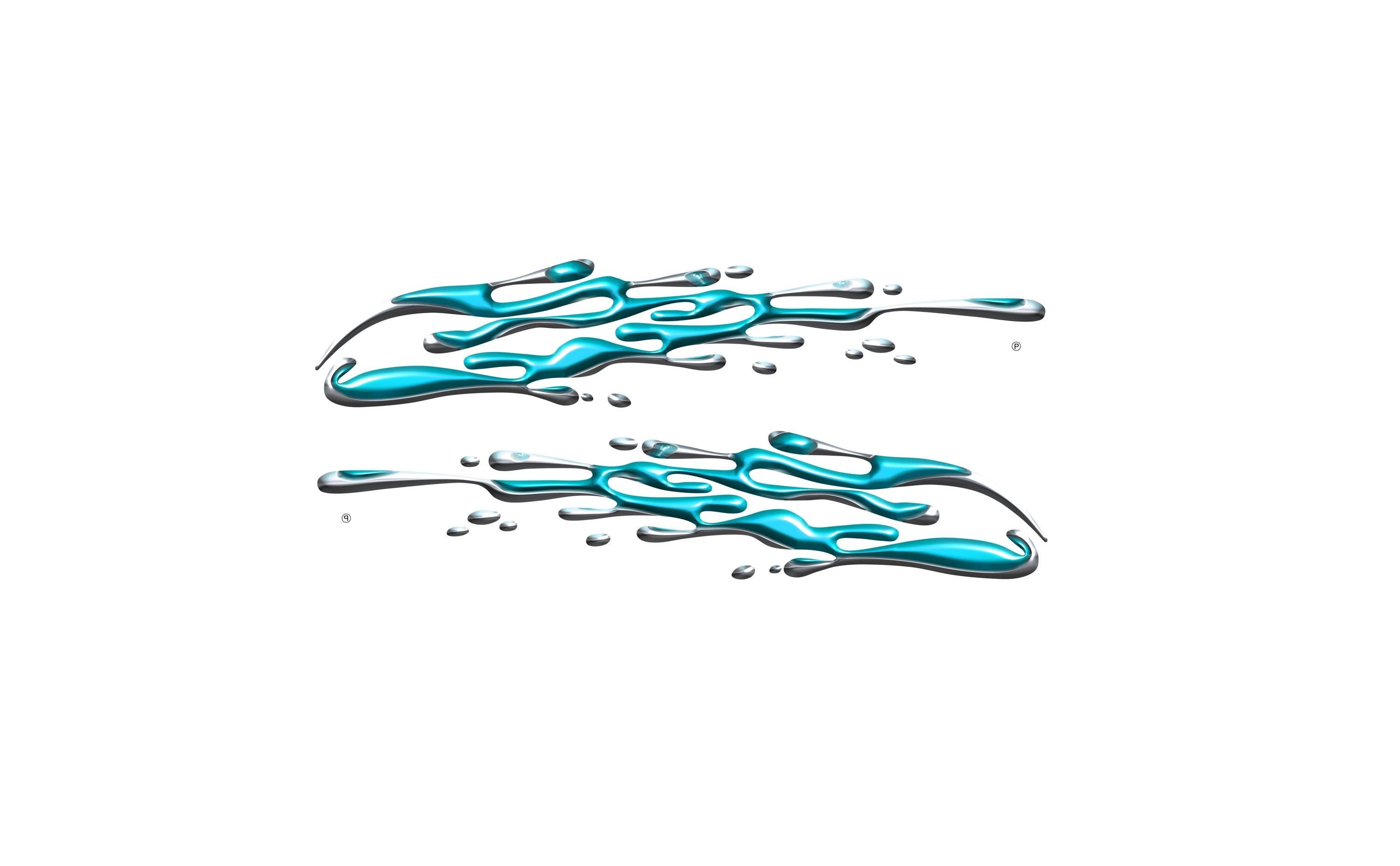 SIZES/ COLOR VARY Drips Splatter Vinyl Vehicle Wrap Boat Car Truck ...