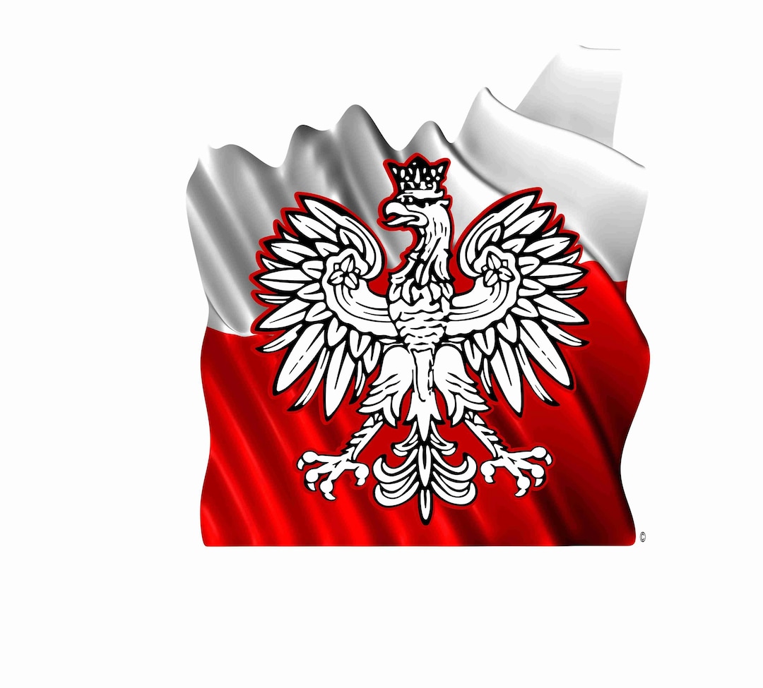 Polish Poland Flag Eagle Vinyl Vehicle Wrap Boat Car Truck Graphics ...