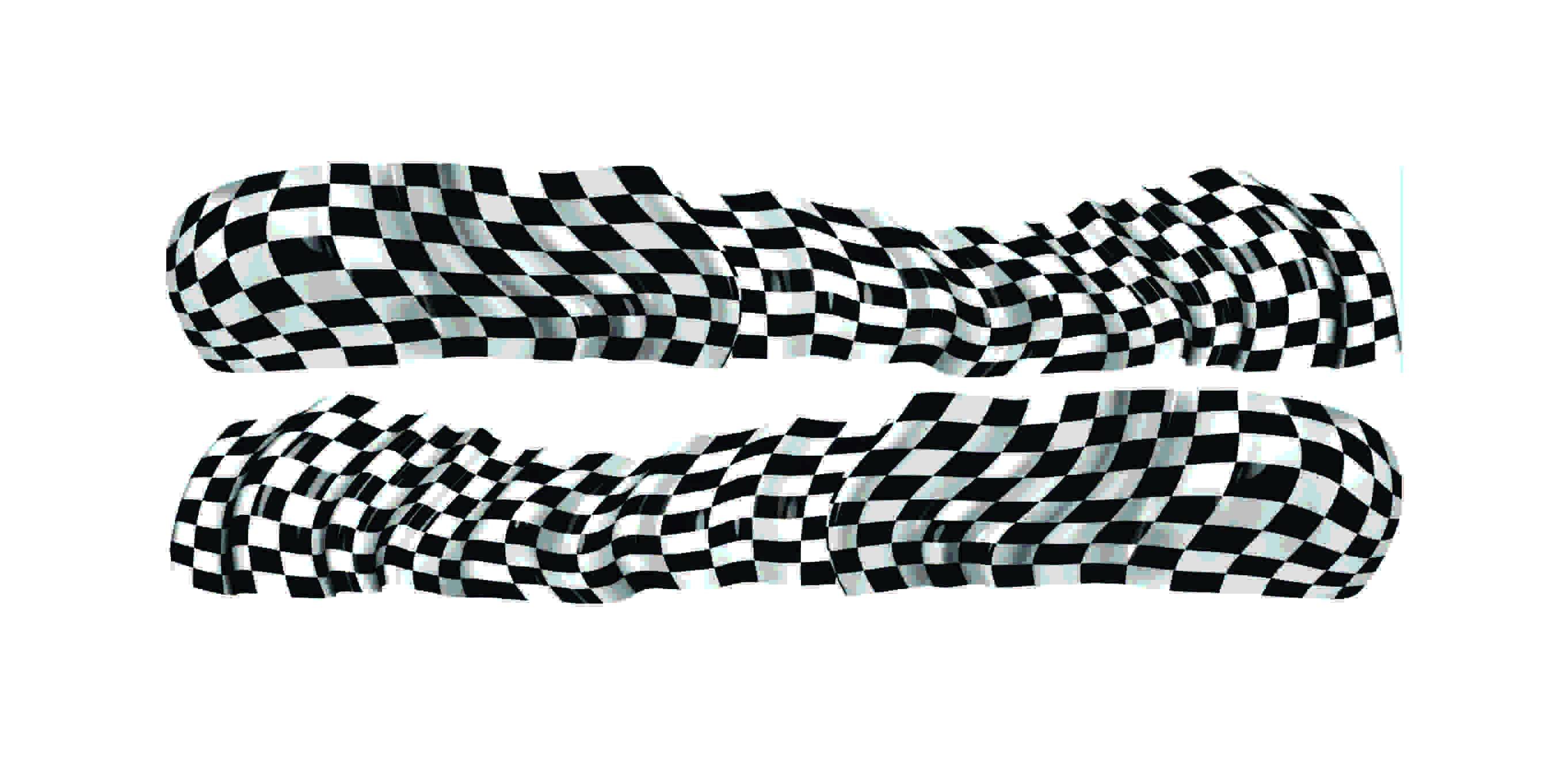 Car Vinyl Graphics Checkered Flag