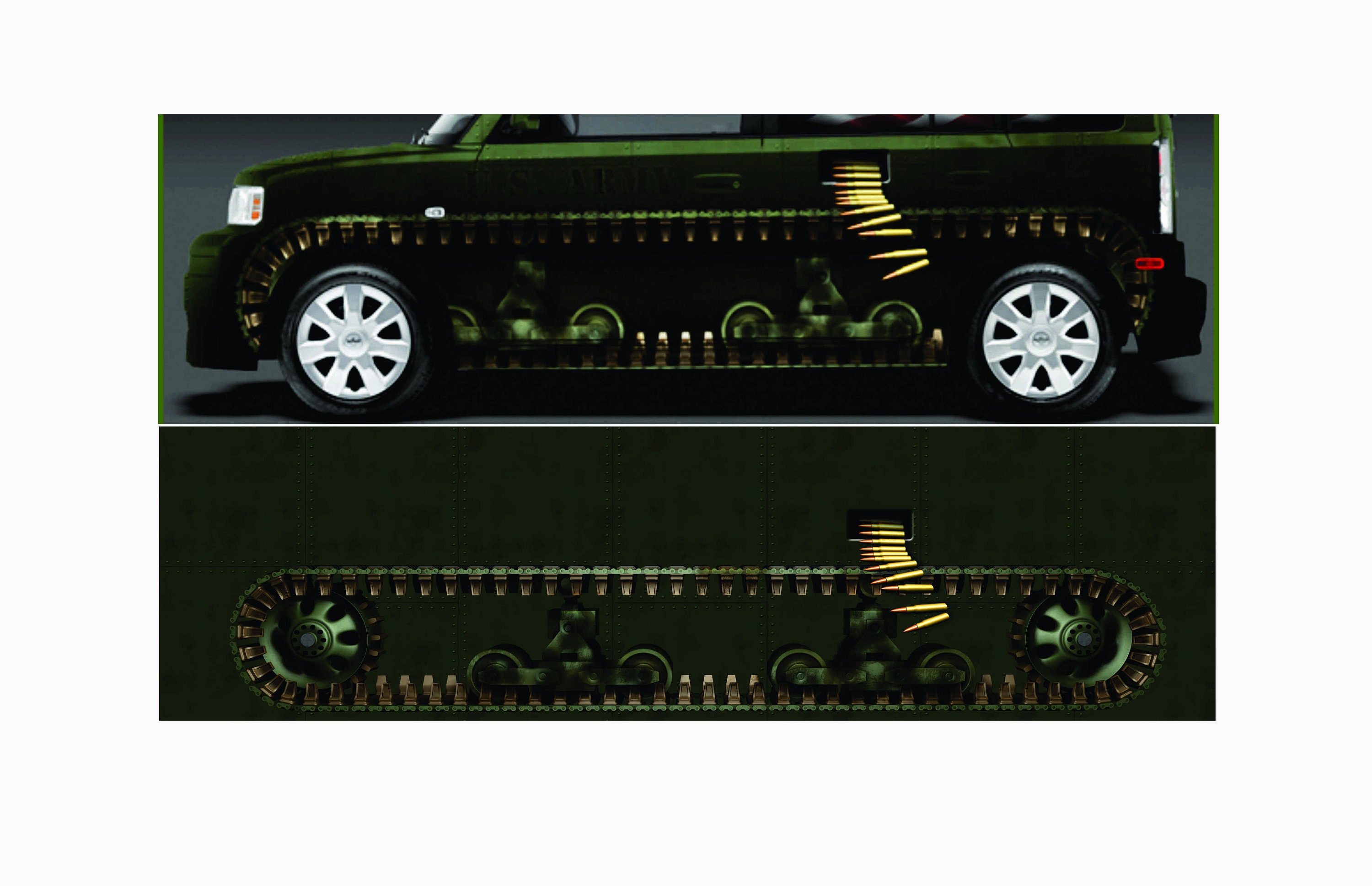 Military Tank Vinyl Vehicle Wrap Auto Boat Car Graphics Decals Sticker ...