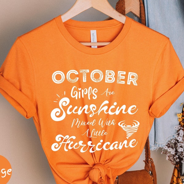 October Birthday Shirt - Etsy