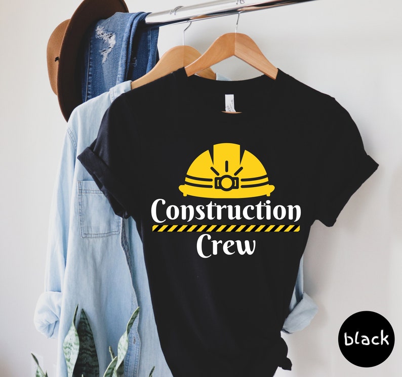 Construction Crew Shirt, Construction Worker Shirt, Construction Party ...