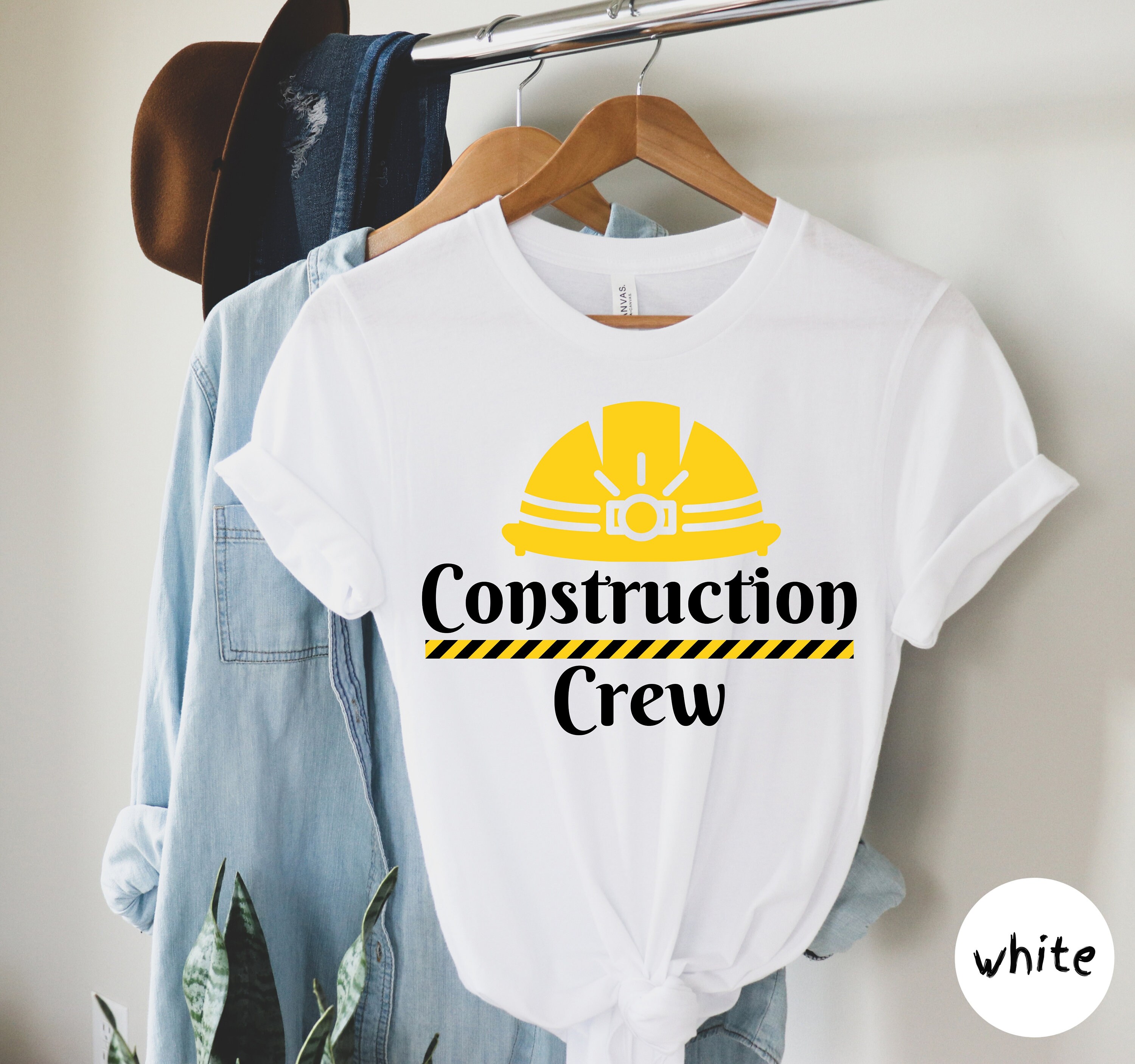 Construction Crew Shirt, Construction Worker Shirt, Construction Party ...