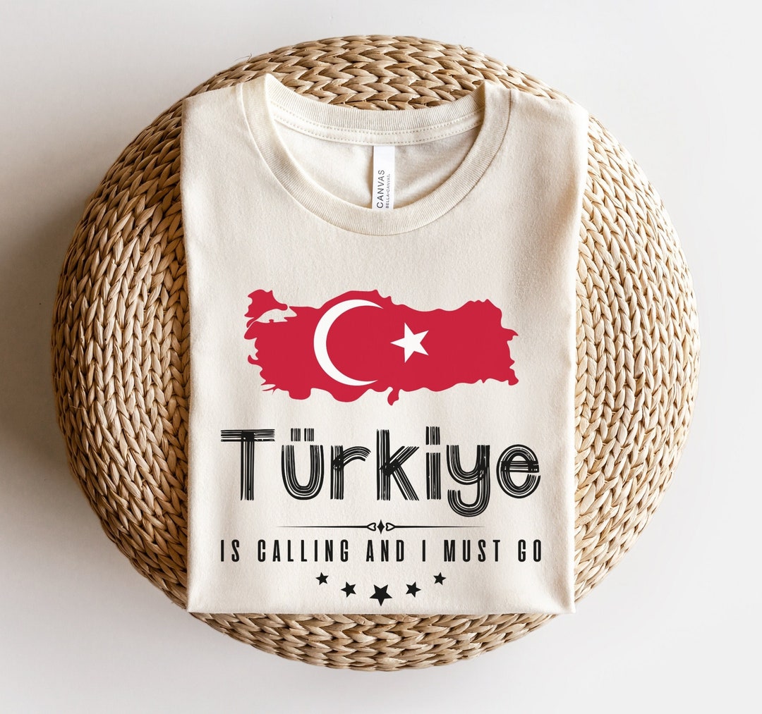 Türkiye is Calling and I Must Go Shirt, Turkiye Shirt, Turkey Trip Shirt, Turkey Vacation Gift ...