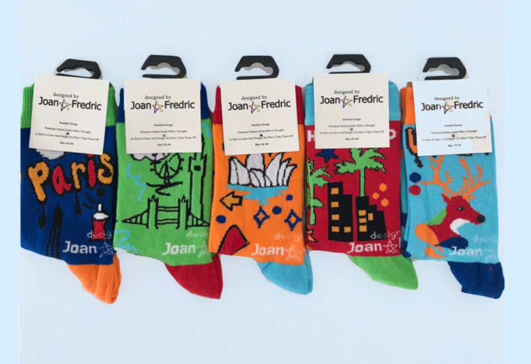 Modern GRAFFITI Colorful SOCKS Collection for Men and Women, Unique 5 ...