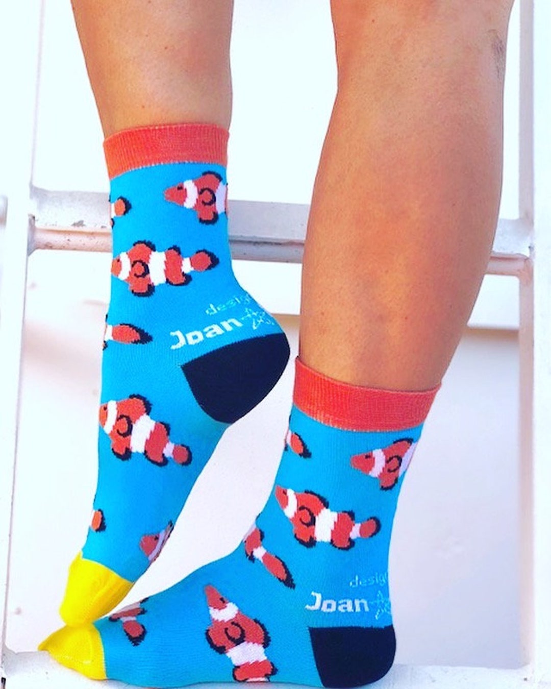 Animal Clownfish Socks. Woman Man Premium Unisex Socks With a - Etsy
