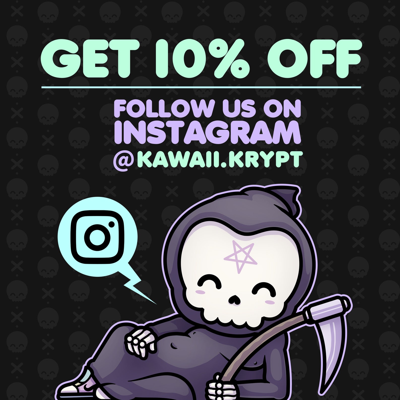 Kawaii Krypt Pastel Goth Vaporwave Pentagram Satanic Donut - Etsy