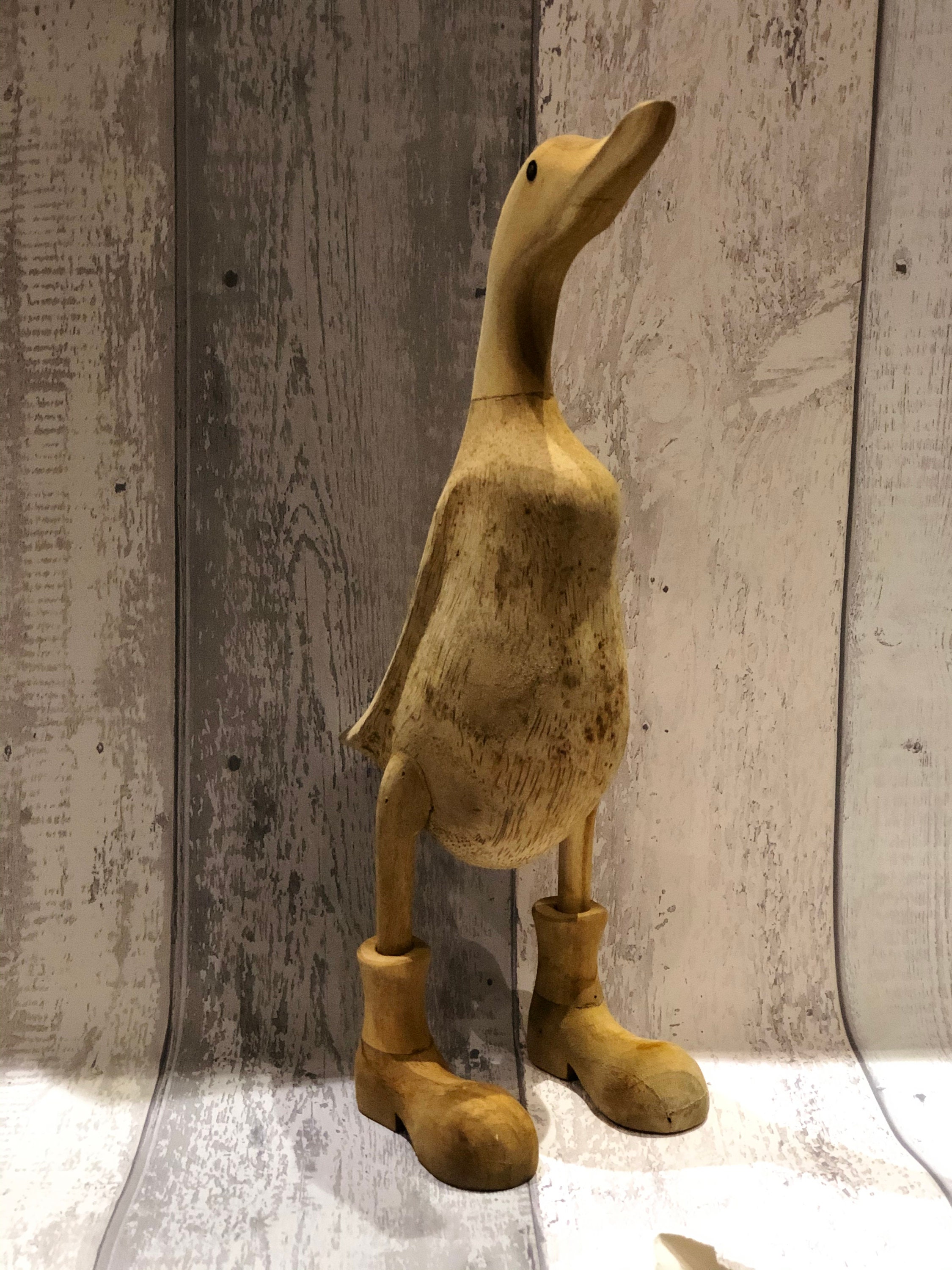 Decorated Wooden Ducks in Wellies Flamingo Print gift Sets - Etsy UK