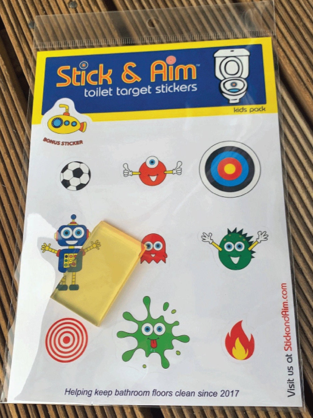 Kids Pack Toilet Target Potty Training Stickers. Perfect for - Etsy