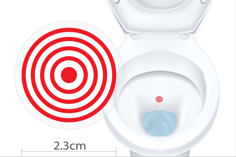 Kids Pack - Toilet Target Potty Training Stickers. Perfect for Home ...