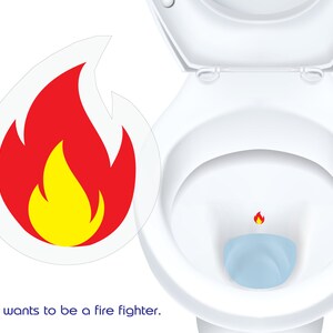 Toilet Target Stickers for Toilet Training. Urinal Aiming Stickers. Now ...