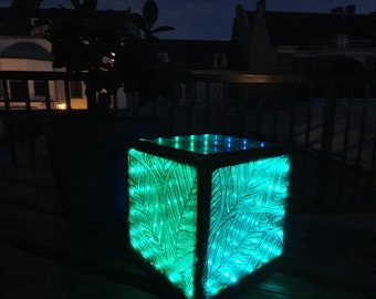 Infinity Cube Coffee Table Wood and Weldment DIY Files 2 in 1 - Etsy