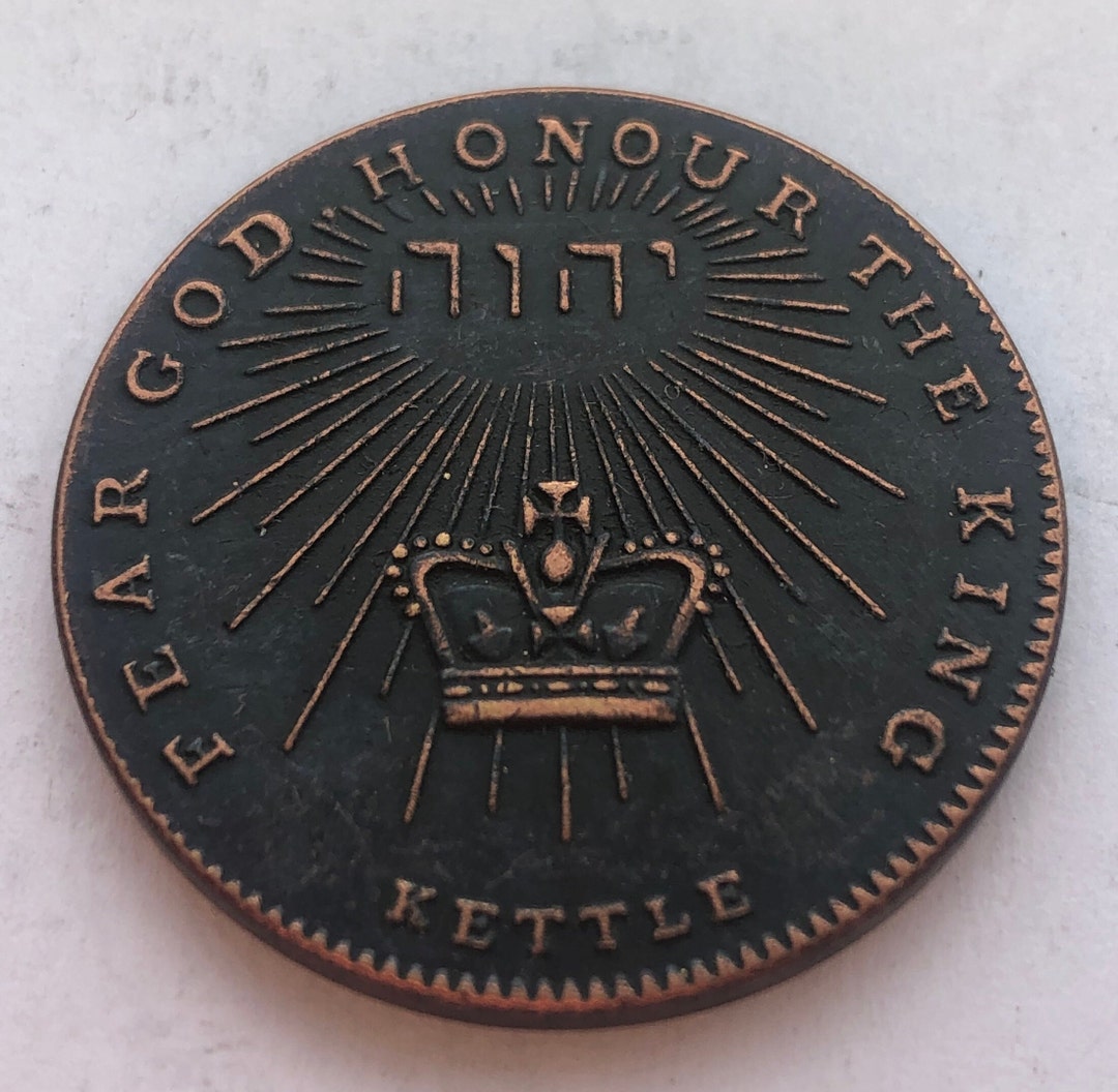 1820 Death of King George III the Lord's Prayer Medal Kettle & Sons ...