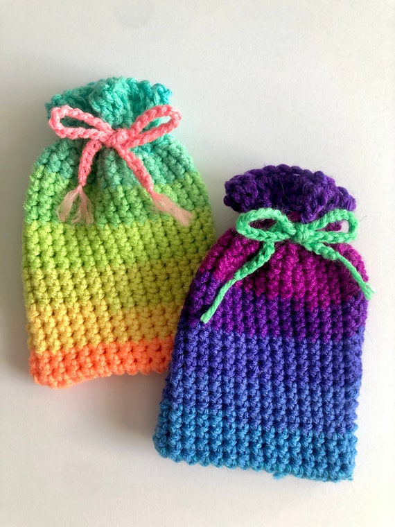 No-sew Mini Pouch Crochet Pattern Instant Download Pattern | Etsy