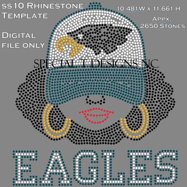 Eagles Rhinestone - Etsy