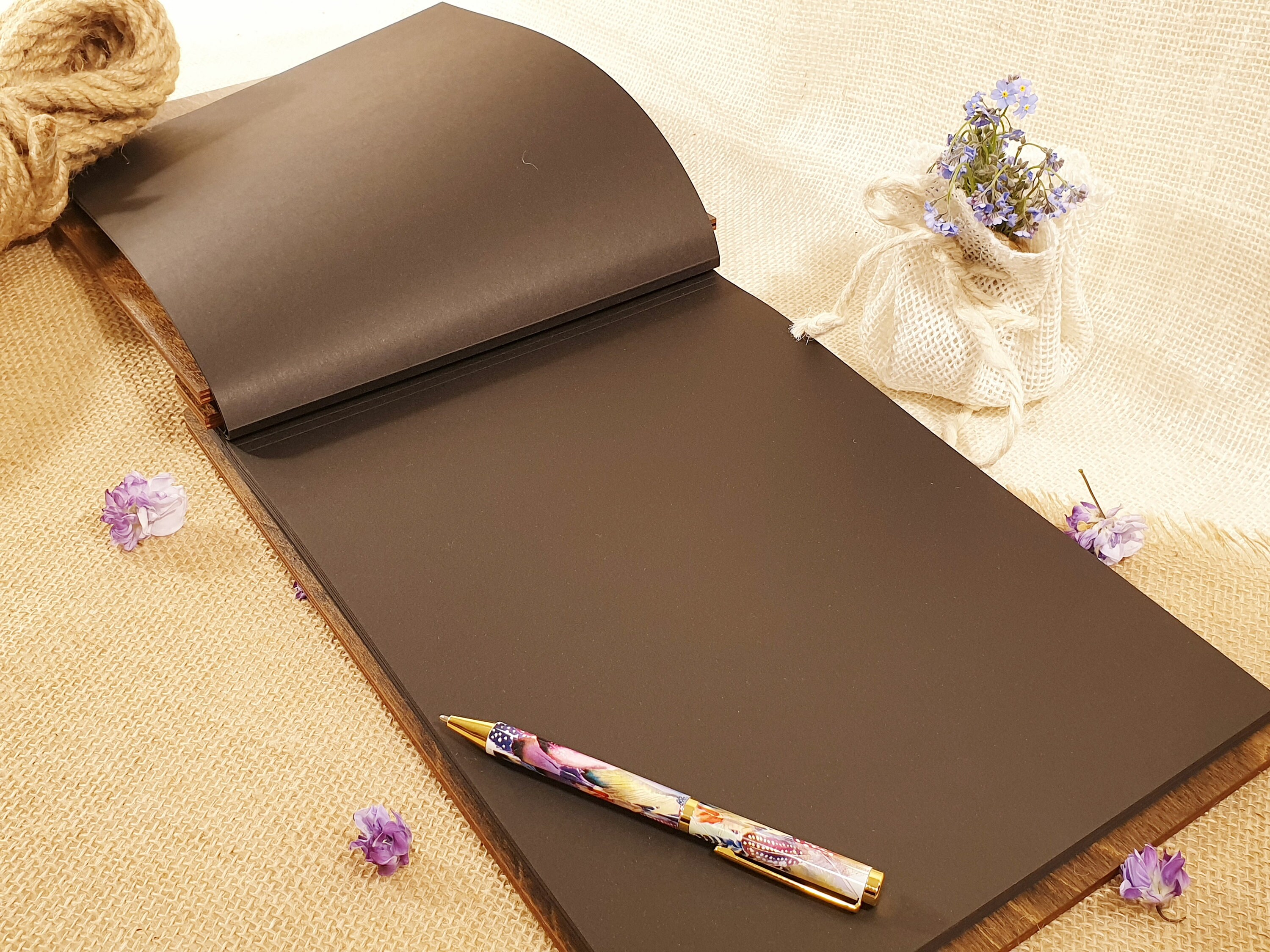 Wooden Wedding Album Laser Engraved Album Personalized - Etsy