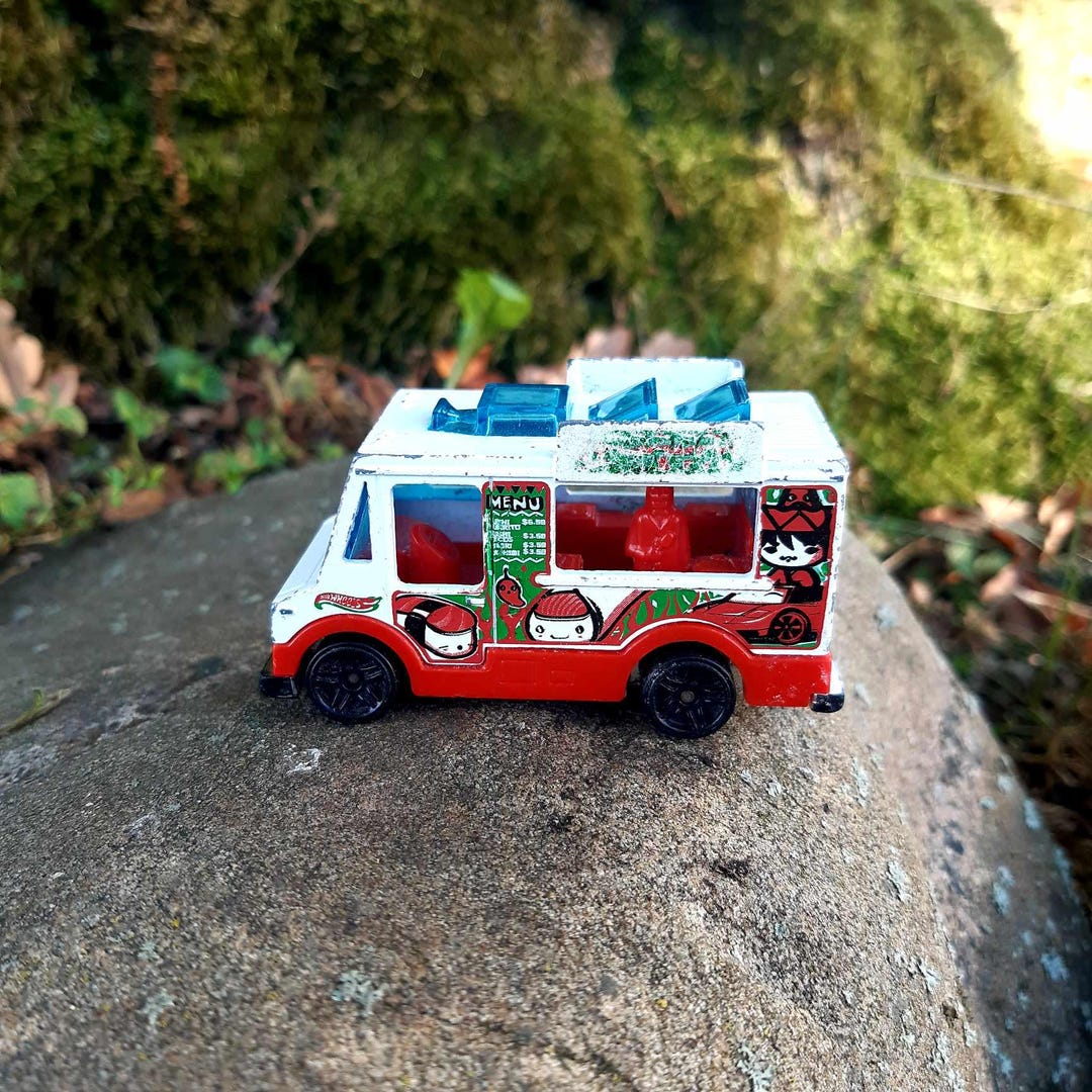 Vintage Food Truck, Hot Wheels 1986, Used Toy Car, Made in Malaysia - Etsy