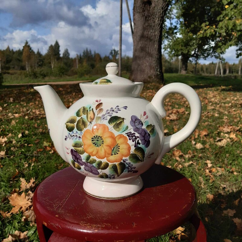 Large Teapot - Etsy