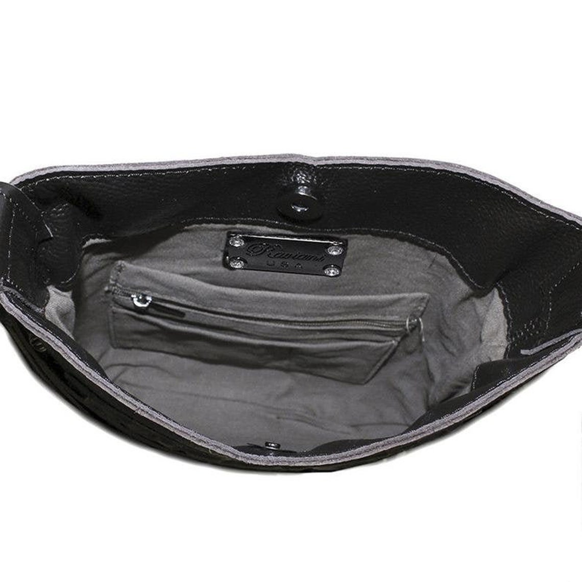 Raviani Genuine Brown Distressed Leather Fringe Crossbody Bag | Etsy